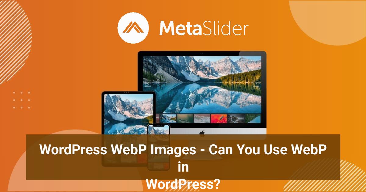 WordPress WebP Images - Can You Use WebP in WordPress?