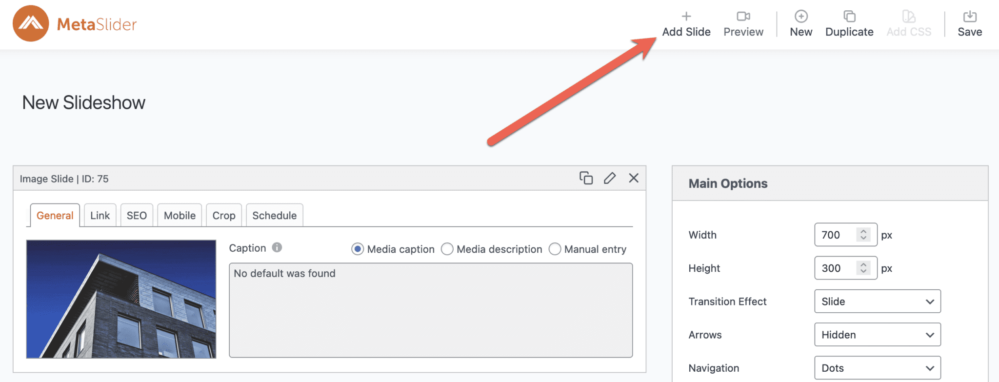 Introduction to Image Slides - MetaSlider
