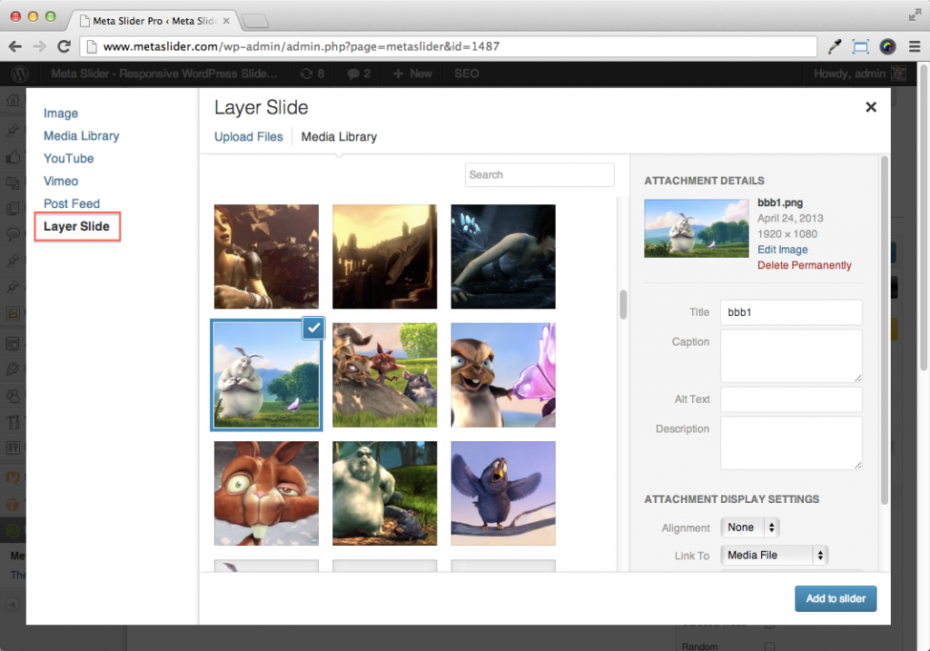 The Launch Layer Editor Button Is Missing - MetaSlider