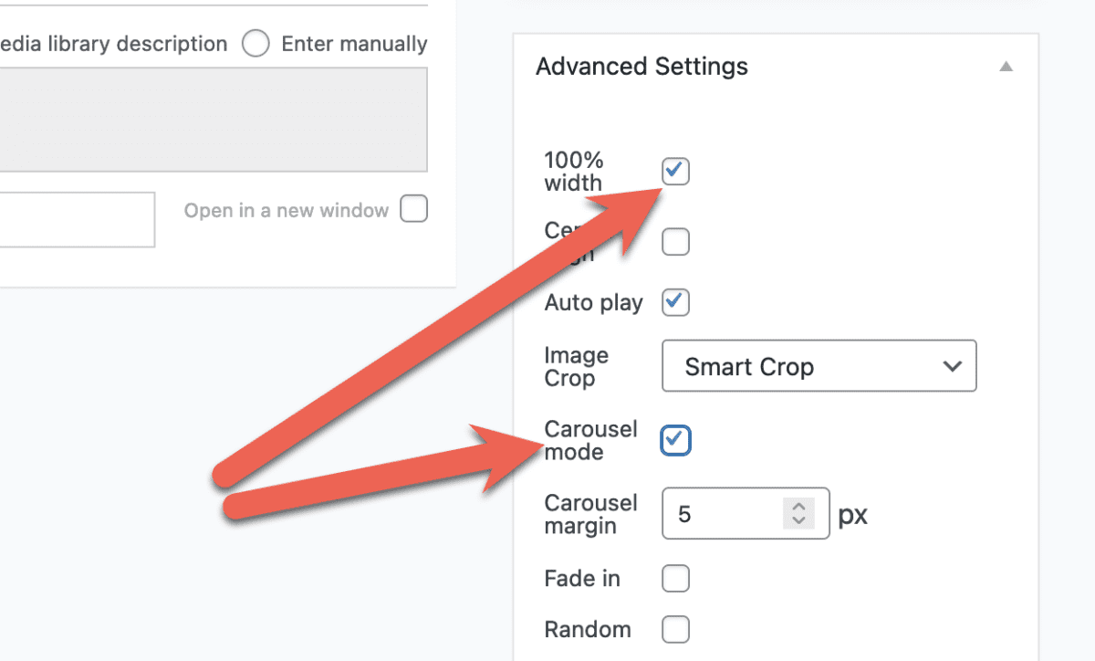 WordPress Carousel Slideshow With Text and Images