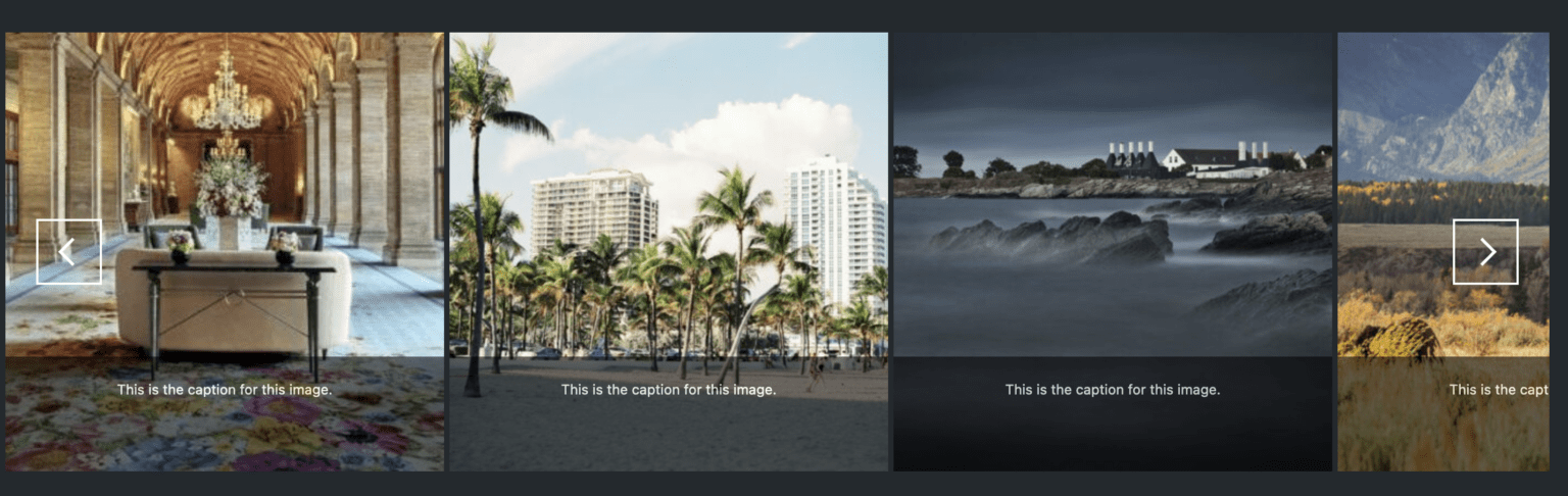 WordPress Carousel Slideshow With Text and Images