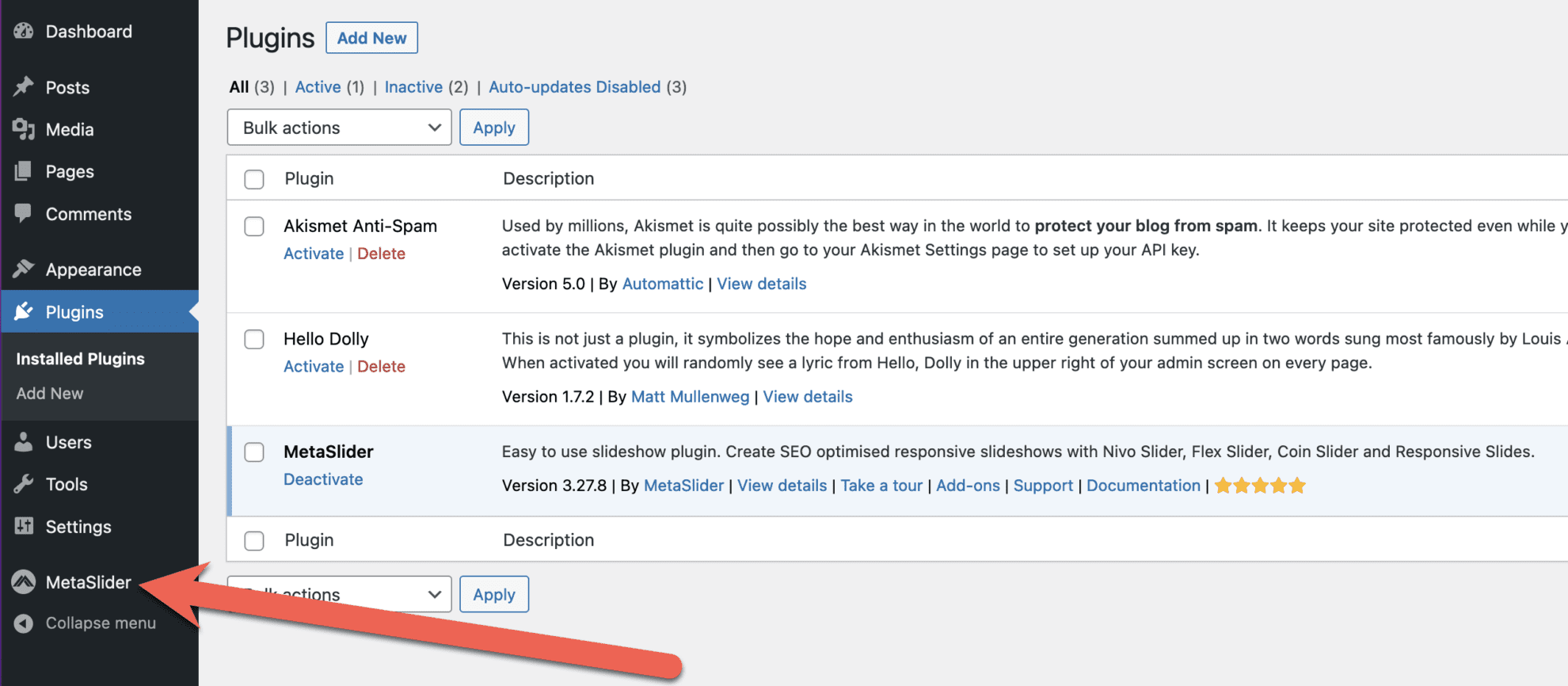 Getting Started With MetaSlider Free - MetaSlider