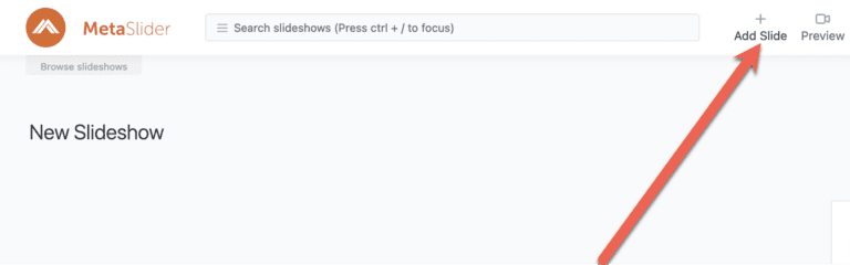Introduction to Image Slides - MetaSlider