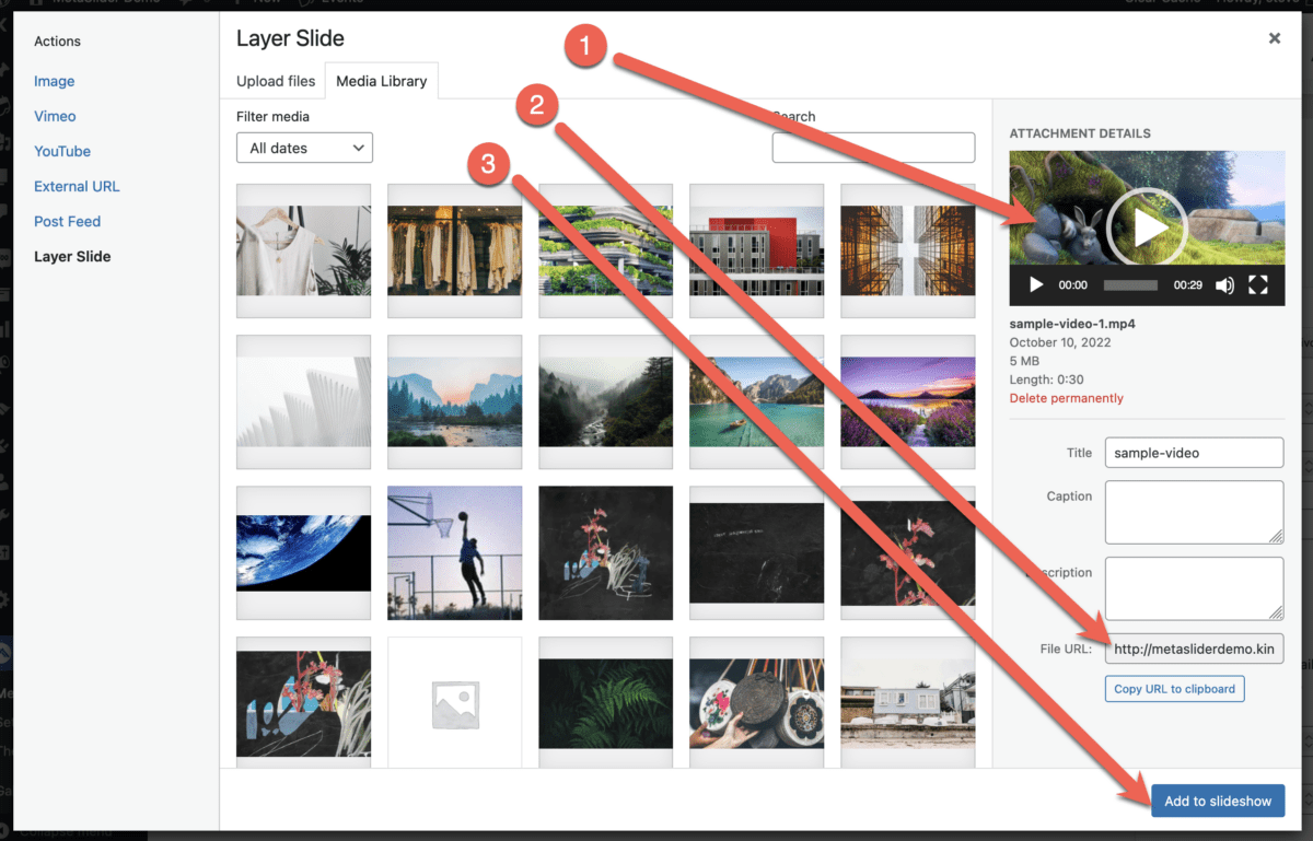 How to Create Local Video Slideshows in MetaSlider - MetaSlider
