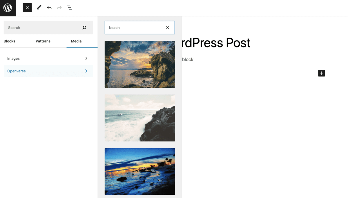 How to Use Openverse Stock Photos in WordPress - MetaSlider