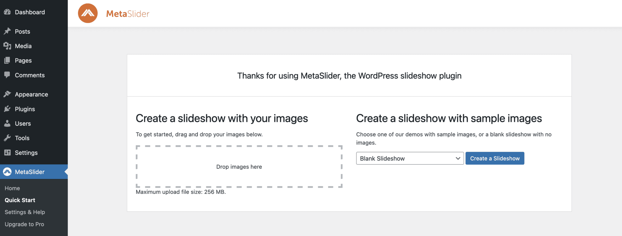 Getting Started With MetaSlider Free - MetaSlider