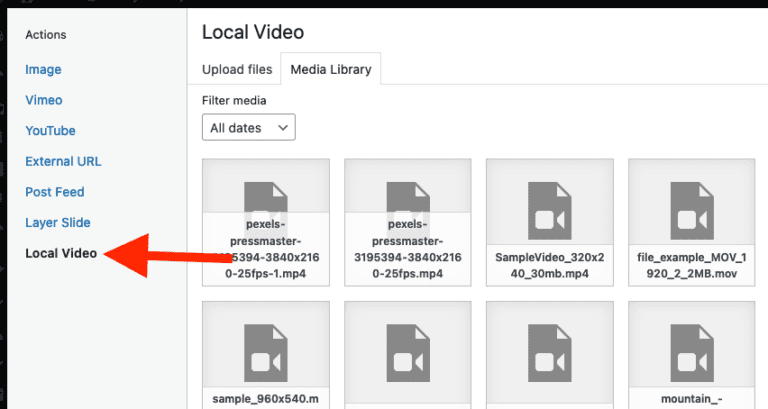 Introduction to Local Video Slides (Pro) - MetaSlider