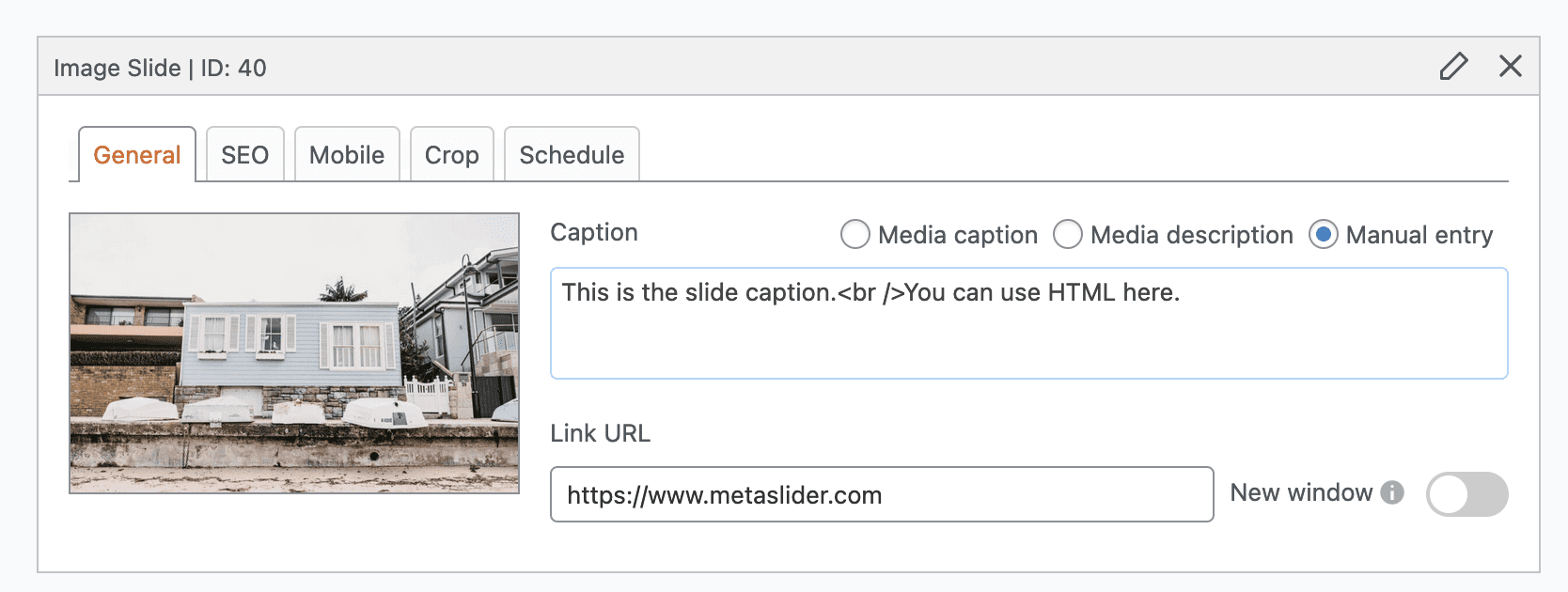 Introduction to Image Slides - MetaSlider