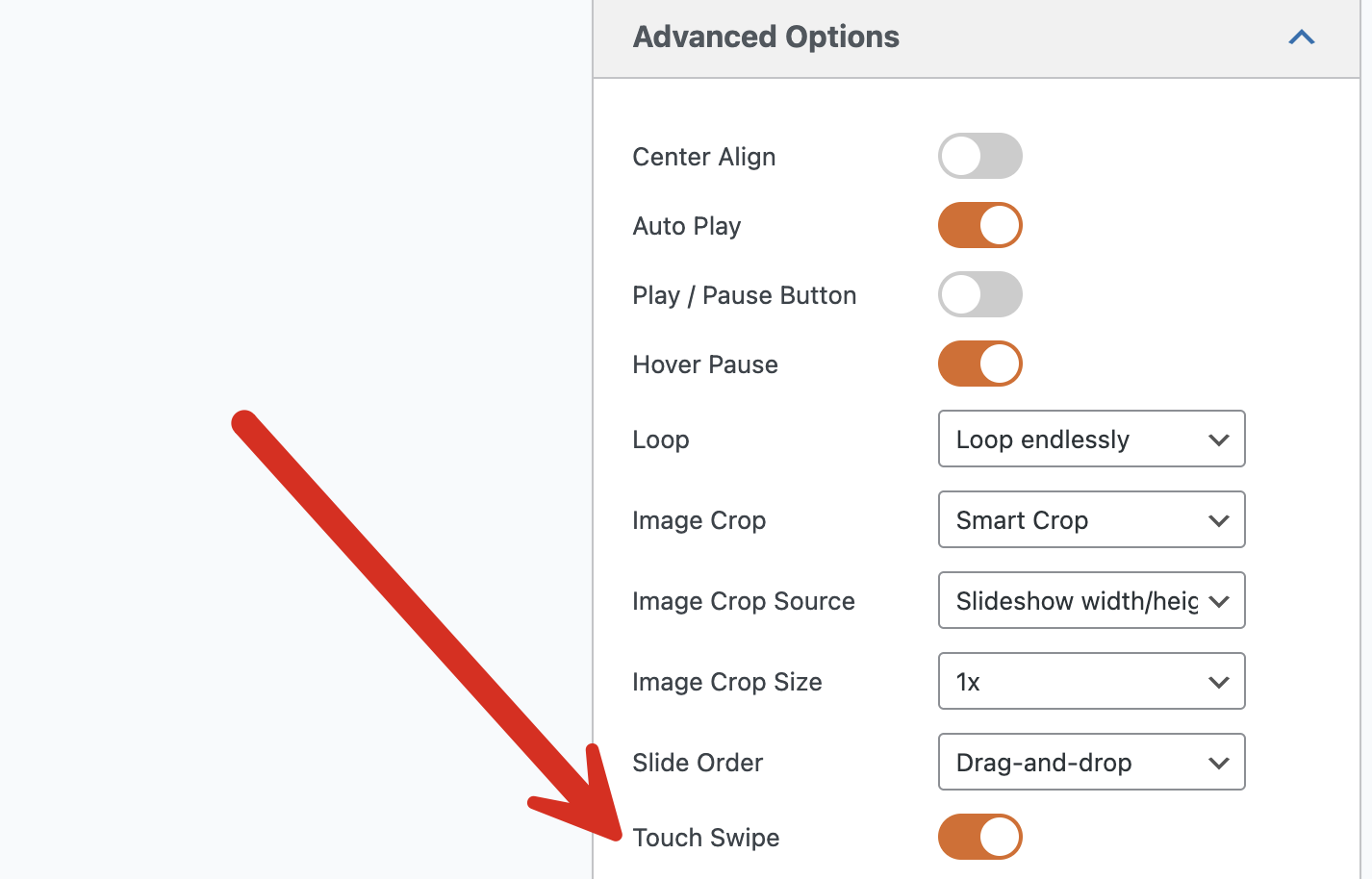 Troubleshooting Touch Swipe With MetaSldier Slideshows - MetaSlider